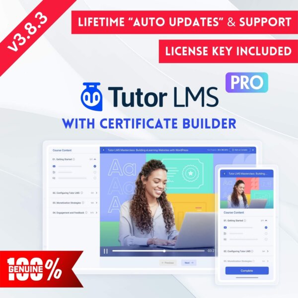 Tutor Lms Pro Wordpress Plugin